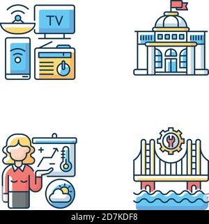 Core services linear icons set Stock Vector Image & Art - Alamy