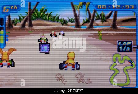 Digimon Racing - Nintendo Game Boy Advance Videogame - Editorial use ...