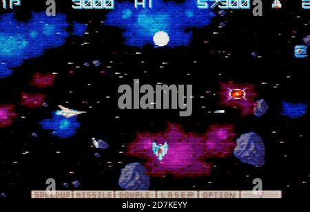 Gradius Galaxies - Nintendo Game Boy Advance Videogame - Editorial use ...