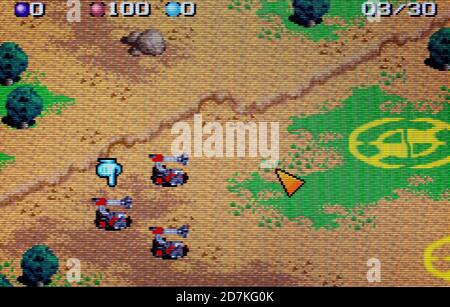 Mech Platoon - Nintendo Game Boy Advance Videogame - Editorial use only ...
