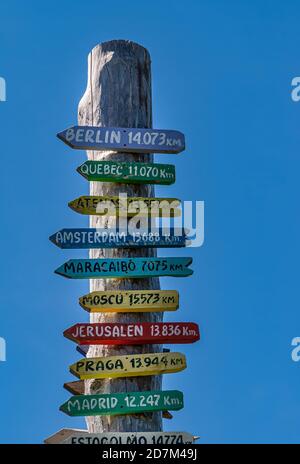 Riesco Island, Chile - December 12, 2008: Posada Estancia Rio Verde ...