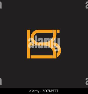 vector of letter sk linked overlapping design fit for product logo ...