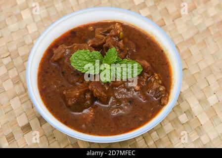 Kerala beef with parotta porotta roti. beef fry beef curry kerala style ...