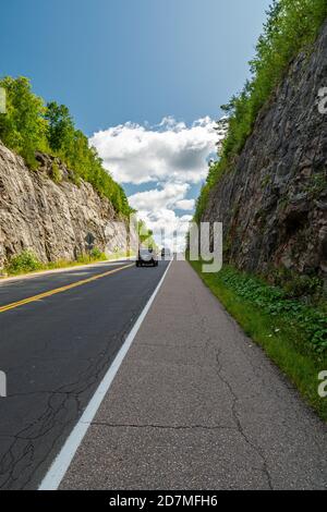 Highway through Minden Hills Ontario Canada Stock Photo - Alamy
