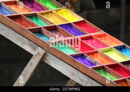 Holi Festival Paints, India Stock Photo - Alamy