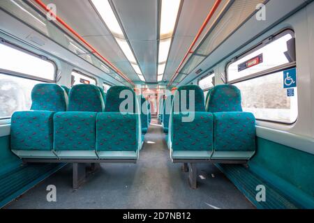 British Rail Class 334 Juniper EMU trainset at Glasgow Central April ...