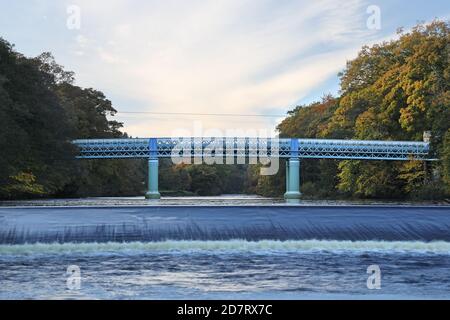The Silver Bridge (Also known as the Deepdale Aqueduct) Across the ...