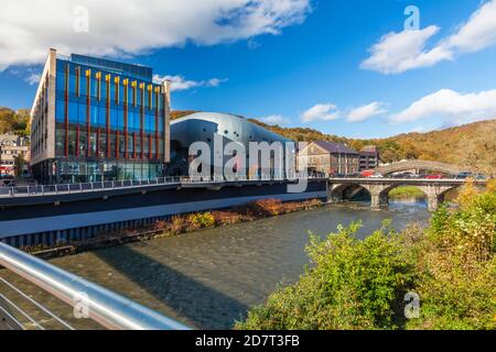 New Taff Development Buildings, Pontypridd, Rhondda Cynon Taff, South ...