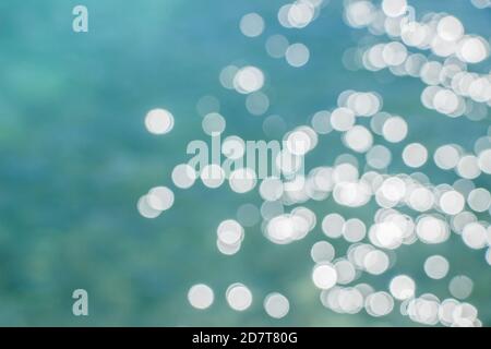 Light blue background with sunlight spots on wall and floor Stock Photo ...