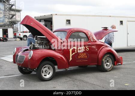 DRAGSTOCK XII 2020 Paddock/Pits area of Worldwide Technology Raceway in ...