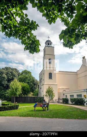 Clock tower at Hotham park, Bognor Regis, West Sussex Stock Photo - Alamy
