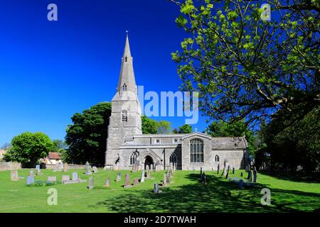 All Saints church, Winwick village, Cambridgeshire; England, UK Stock ...