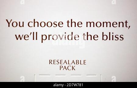 Slogan on Lindt Lindor Truffles - You choose the moment, we’ll provide ...