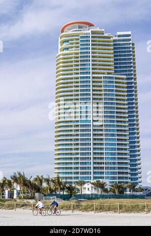 Miami Beach Florida,Continuum,high rise skyscraper skyscrapers building ...