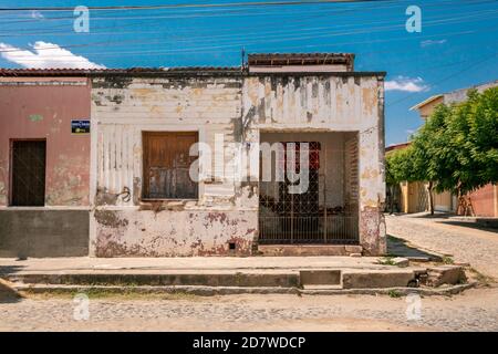 poor houses in the outback of Ceara in northeastern Brazil Stock Photo ...