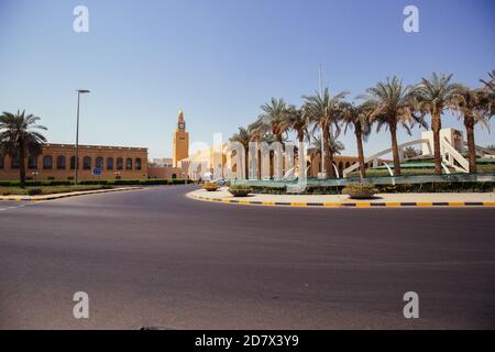 KUWAIT; - August 03; 2017: Al Seef Palace, Kuwait clock tower Stock ...