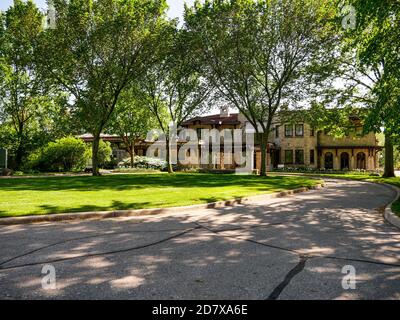 Fair Lane, Home of Clara and Henry Ford, Ford Motor Company, Dearborn ...
