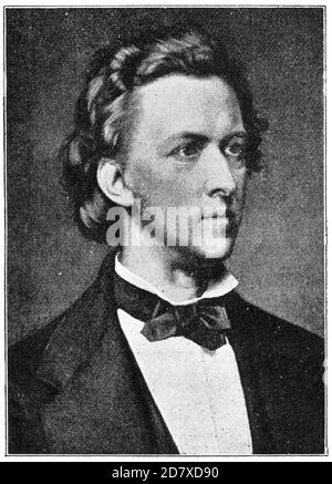 Portrait of Frederic Chopin (young years) - a Polish composer and ...