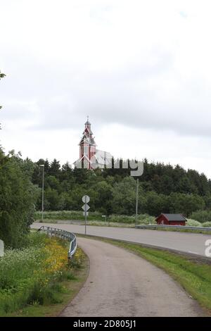 A church on the Lofoten Islands Stock Photo - Alamy
