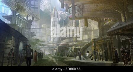 Black Panther Year : 2018 USA Director : Ryan Coogler Concept Art by ...