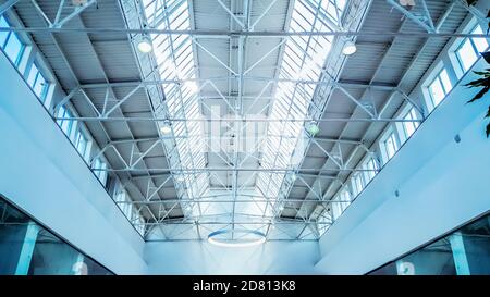 Skylight window - architectural background Stock Photo - Alamy