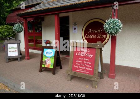 Isle of Arran Cheese Shop cheese Stock Photo - Alamy