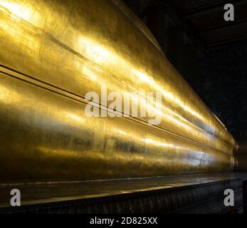 Reclining Buddha legs Stock Photo - Alamy