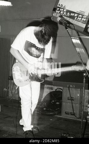 British indie rock band Moose performing at the Wellhead Inn, Wendover ...