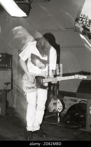 British indie rock band Moose performing at the Wellhead Inn, Wendover ...