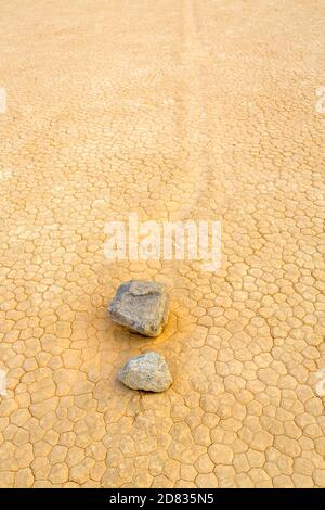 Remote beauty of Racetrack Playa Stock Photo - Alamy