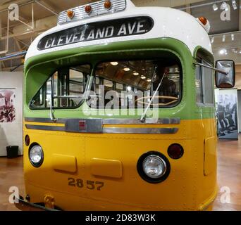 Rosa Parks Bus Boycott Exhibit, National Civil Rights Museum, Memphis ...