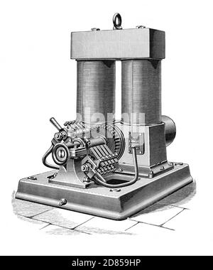Edison dynamo Stock Photo - Alamy