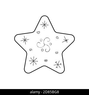 Star Cartoon - A cartoon illustration of a cute Star shape Stock Vector ...