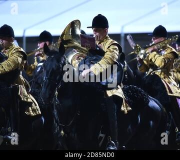 The Mounted Band of The Household Cavalry Stock Photo - Alamy