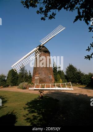 The Berkswell windmill Balsall Common, Solihull Stock Photo - Alamy