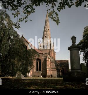 St Alphege Parish Church Solihull West Midlands UK Stock Photo - Alamy