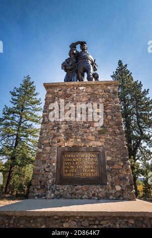 Monument to the Donner Party, Donner Memorial State Park, Truckee ...