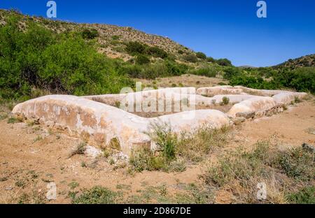 Adobe House at Fort Bowie National Historic Site Stock Photo - Alamy