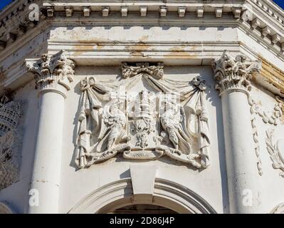 The Rodney Memorial, detailed view, Main Square, Spanish Town, Saint ...