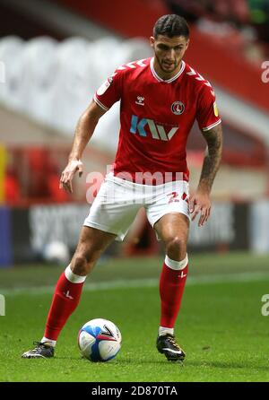 Charlton Athletic's Ryan Inniss in action during the Sky Bet League One ...