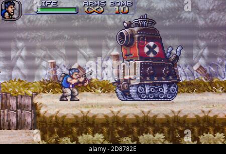 Metal Slug Advance - Nintendo Game Boy Advance Videogame - Editorial ...