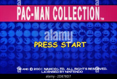Pac-Man Collection - Nintendo Game Boy Advance Videogame - Editorial ...