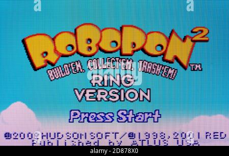Robopon 2 - Ring - Nintendo Game Boy Advance Videogame - Editorial use ...