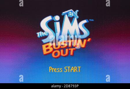 The Sims - Busting Out - Nintendo Game Boy Advance Videogame ...
