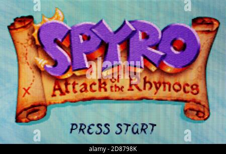 Spyro - Attack of the Rhynocs - Nintendo Game Boy Advance Videogame ...