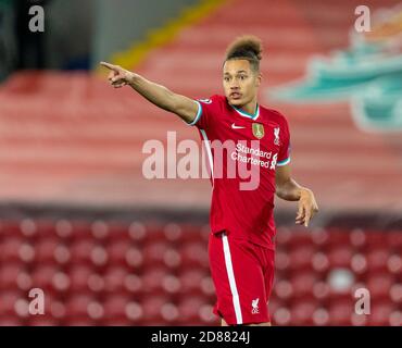 Liverpool's Rhys Williams during the UEFA Champions League Group D ...