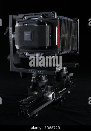 Large format view camera isolated on white background Stock Photo - Alamy