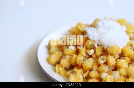Grontol jagung on white background. Grontol jagung is traditional ...