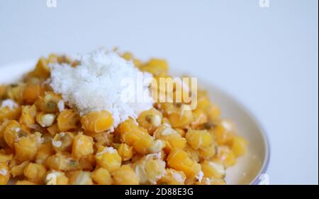 Grontol jagung on white background. Grontol jagung is traditional ...