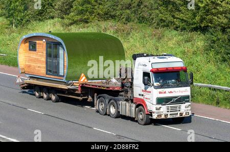 Static caravan Haulage delivery trucks, lorry, transportation, truck ...